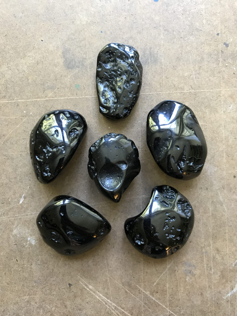 Tektite (1 piece) | Obsidian Butterfly Stone and Plant Elixirs